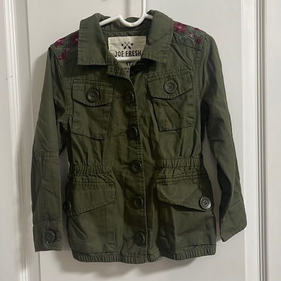 Joe Fresh | Jackets & Coats | Joe Fresh Floral Utility Jacket | Poshmark